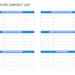Editable Employee Contact List Template: HR Staff Directory (PDF & Word ...