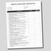 Hiring Process Checklist Template: Editable HR Onboarding (PDF & Word ...