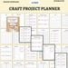 Craft Project Planner | Creative Design and Organization Guide | DIY ...