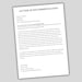 Editable Letter of Recommendation Template: MS Word & PDF (instant ...
