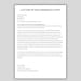 Editable Letter of Recommendation Template: MS Word & PDF (instant ...