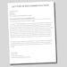 Editable Letter of Recommendation Template: MS Word & PDF (instant ...