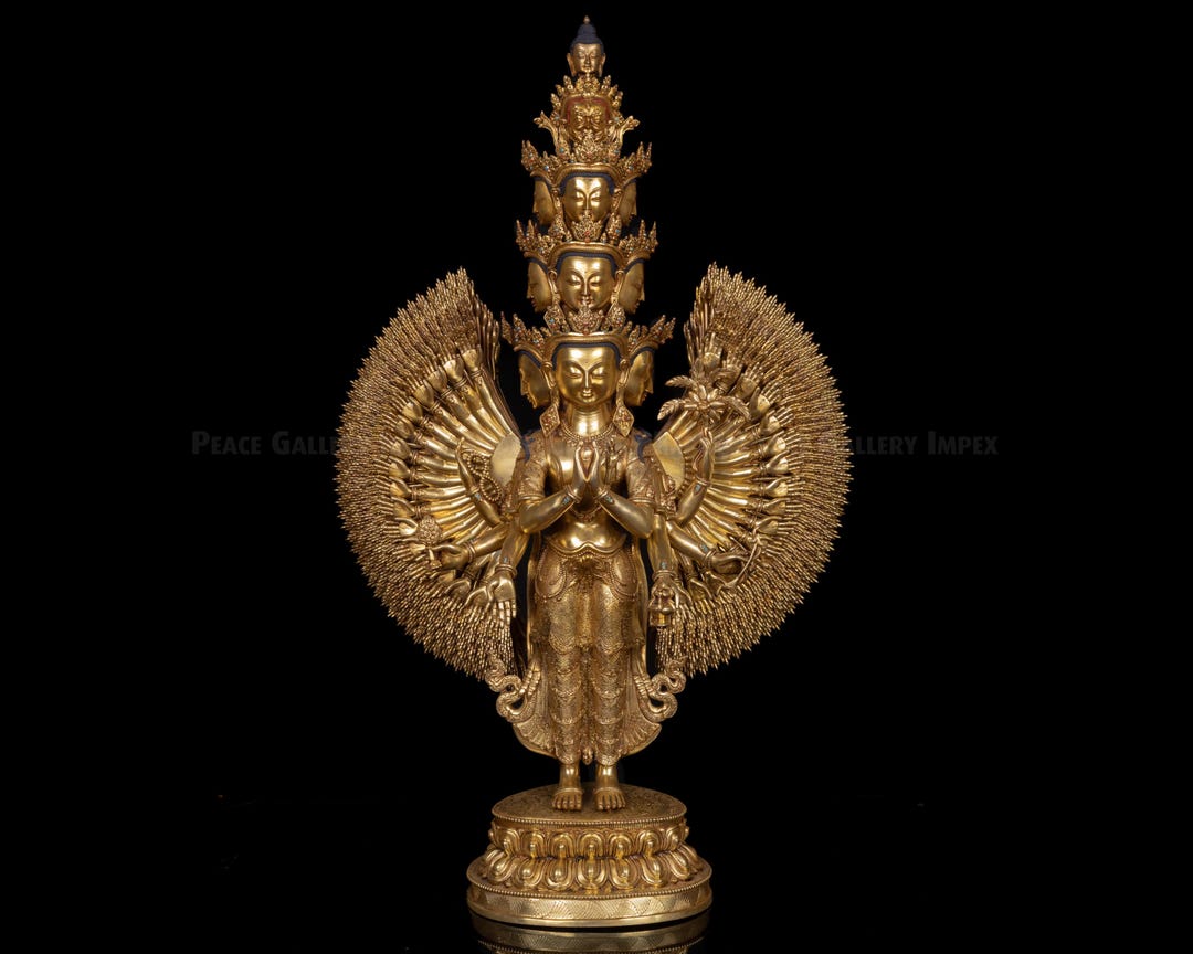 1000 ARMED LOKESHWOR | Muti Hands | Multi Faces | Decor - Etsy