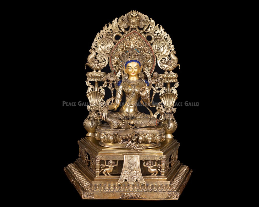 Green Tara | Master Piece | Premium Quality | Decor - Etsy