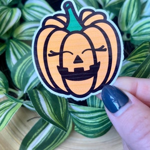 Cute Pumpkins Halloween Sticker Pack - Etsy
