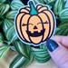 Cute Pumpkins Halloween Sticker Pack - Etsy