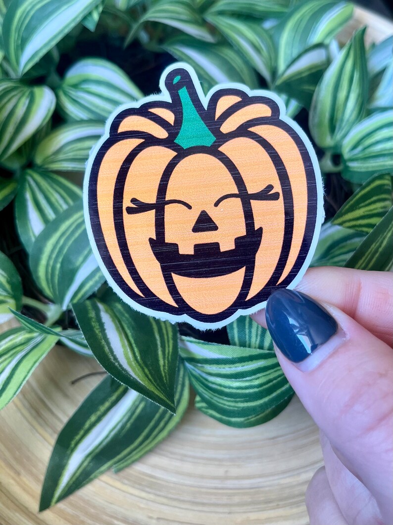 Cute Pumpkins Halloween Sticker Pack - Etsy