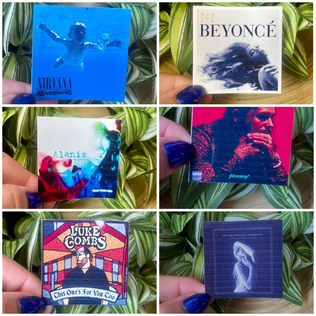 Album Cover Stickers - Etsy