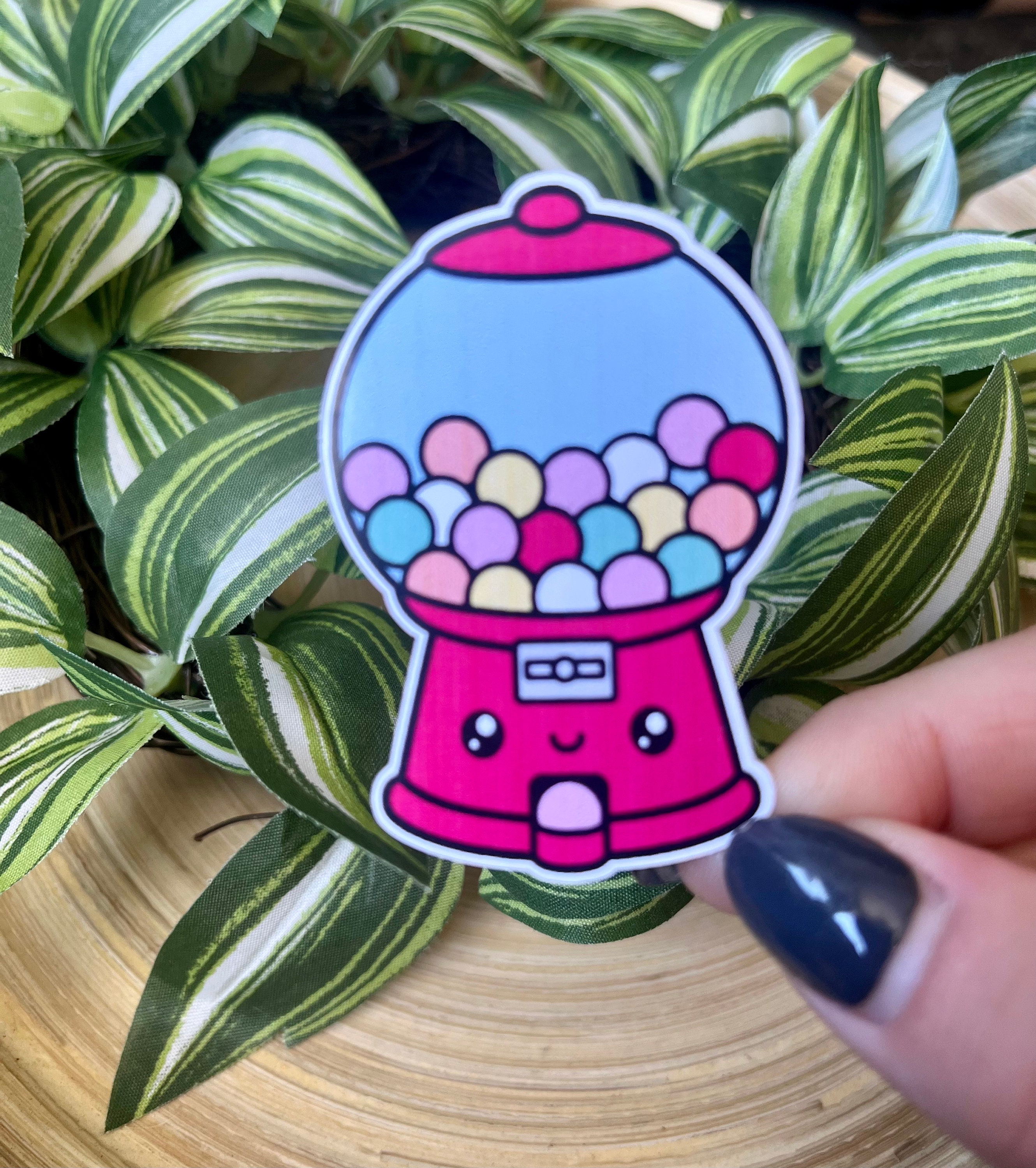 Gumball Machine Sticker - Etsy