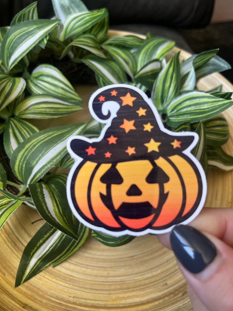 Cute Pumpkins Halloween Sticker Pack - Etsy