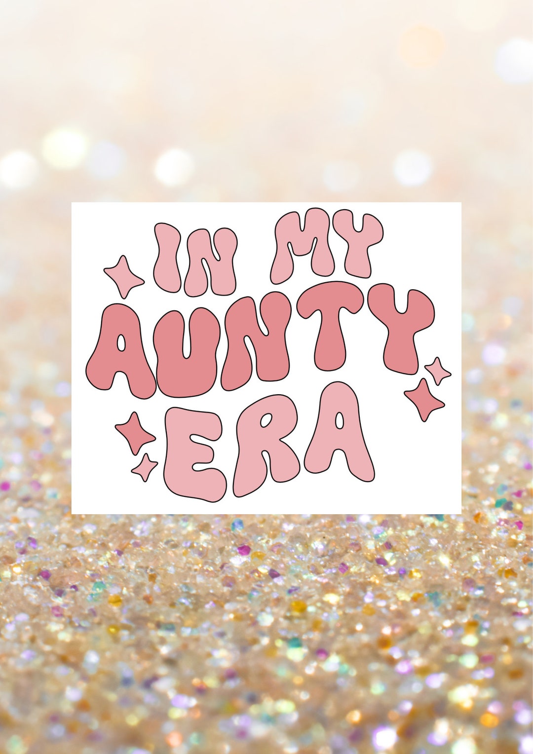 Aunty Sticker - Etsy