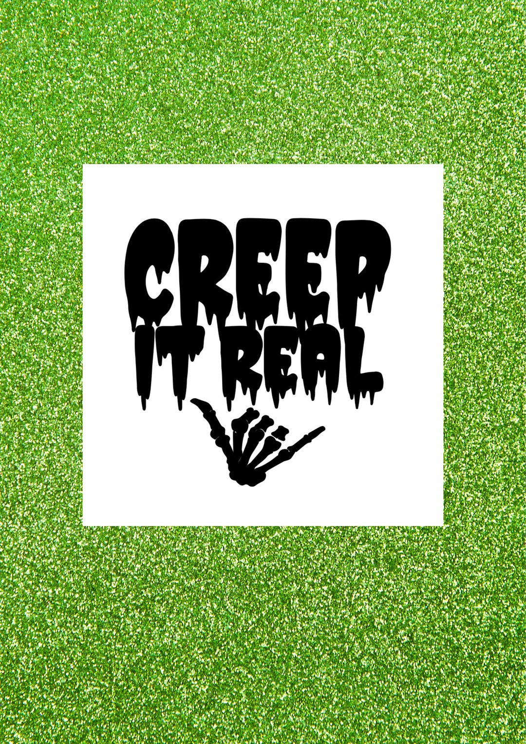 Creep It Real Sticker - Etsy