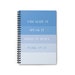Spiral Notebook Motivational Message Ruled Line Inspiration Reminder ...