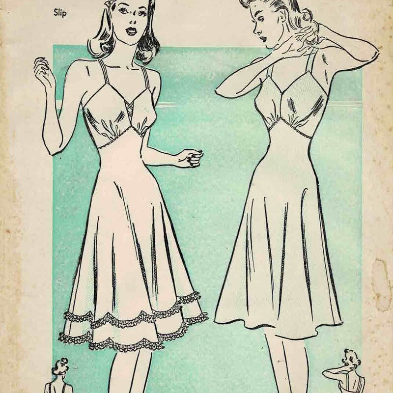 Full Slip Pattern - Etsy