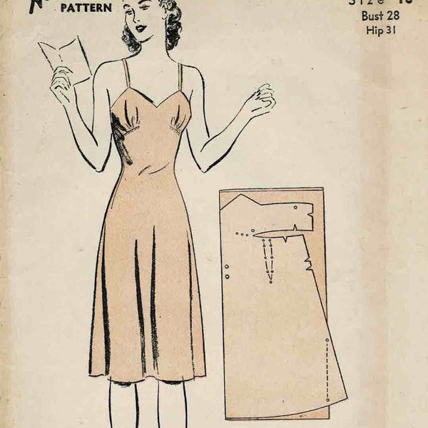 Full Slip Pattern - Etsy