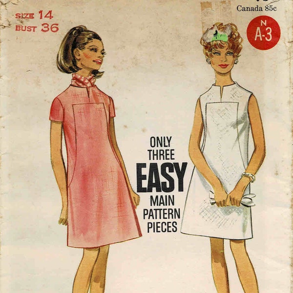 Buy Shift Dress Pattern - Etsy