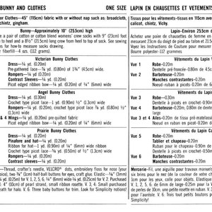 Stuffed Sock Bunny and Clothes Simplicity 7421 Vintage Sewing Pattern ...