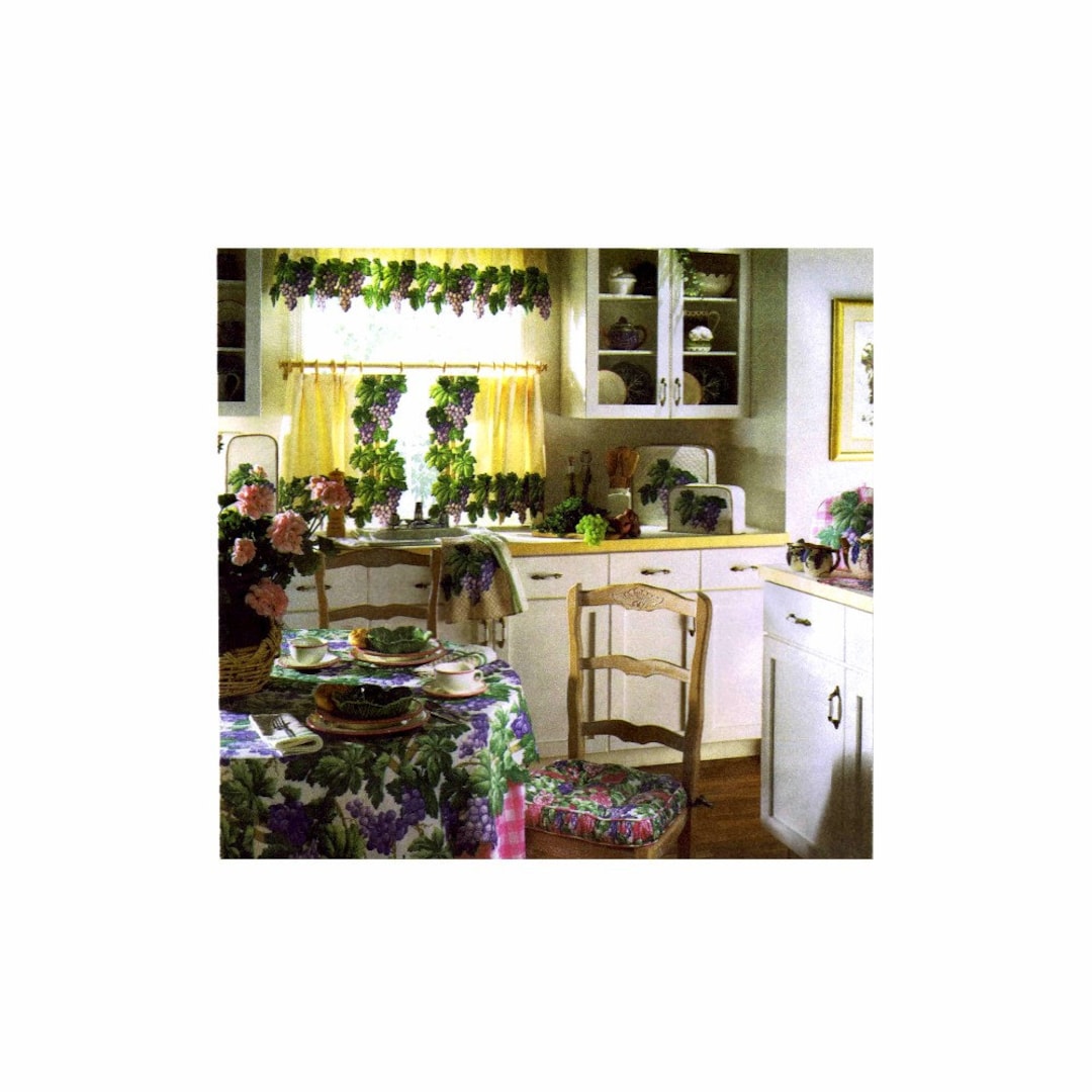 Apron Appliance Covers Pot Holders Curtains Tablecloths Chair Cushions ...