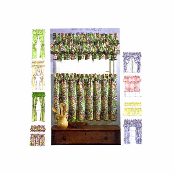 Balloon Curtain Pattern - Etsy
