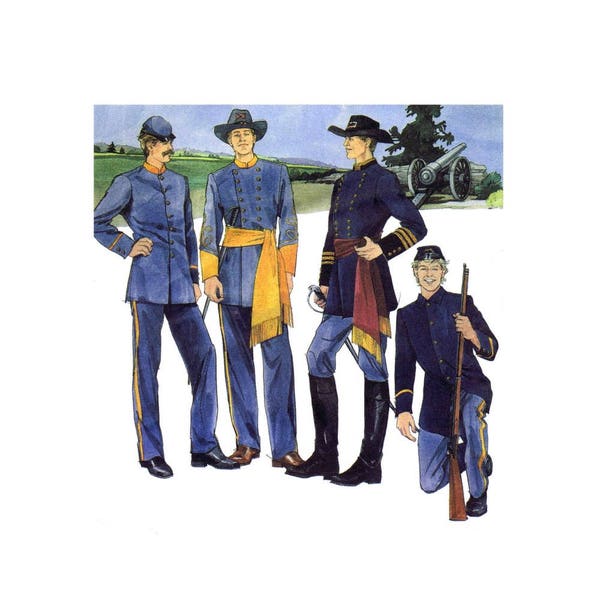 Sewing Patterns Civil War Uniform - Etsy