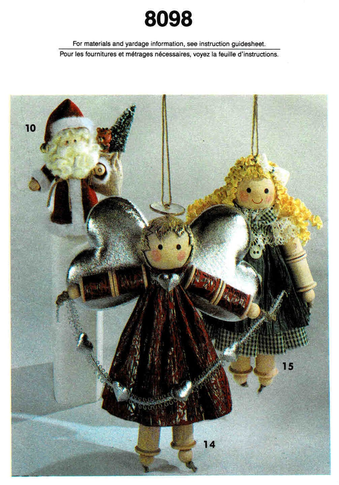 Rabbit Bear Pig Lamb Cow Santa Claus Angel Spool and | Etsy