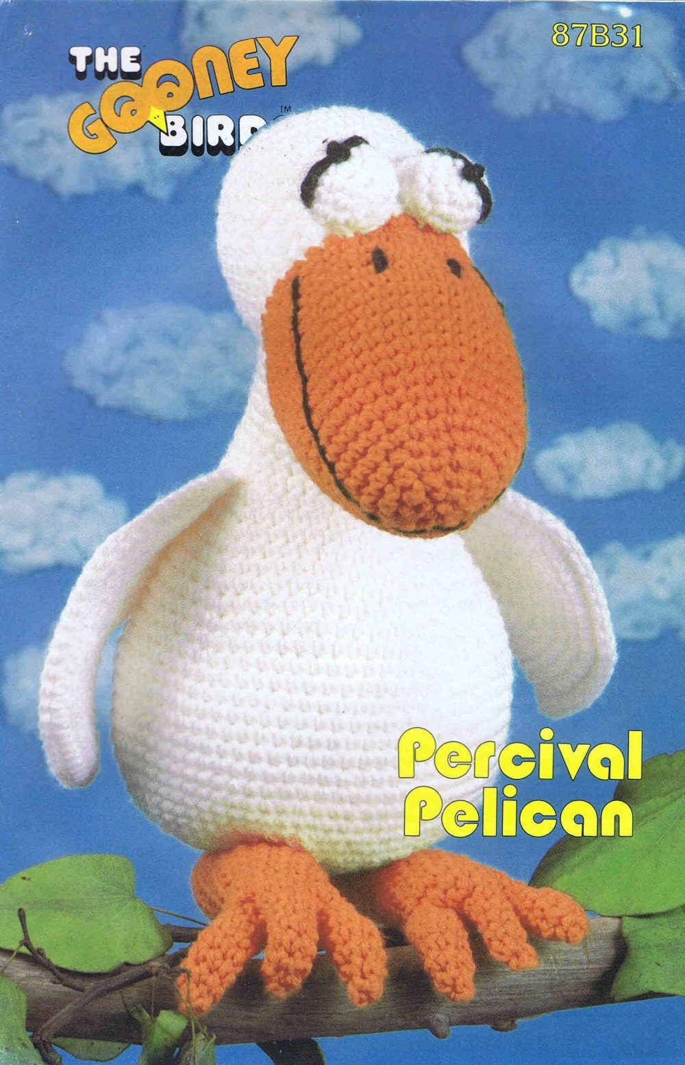 The Gooney Birds Percival Pelican Annies Attic Crochet Pattern - Etsy