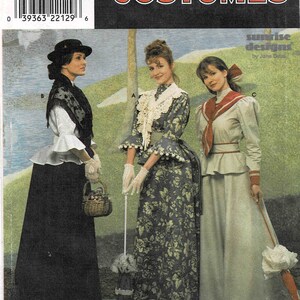 Edwardian Titanic Era Bustle Gown Costume Simplicity 8375 Sewing ...