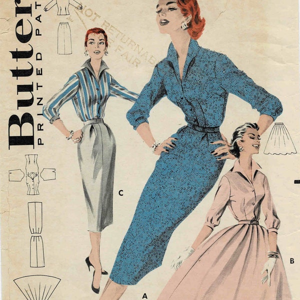 Wing Collar Blouse - Etsy