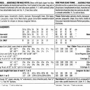 Misses Dress Connoisseur Collection Simplicity 6979 Vintage Sewing ...