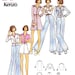 1970s Kenzo Jacket Blouse Dress Pants Shorts Butterick 3029 Vintage ...
