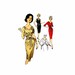 1960s Front Draped Cocktail Dress Simplicity 4228 Vintage Sewing ...