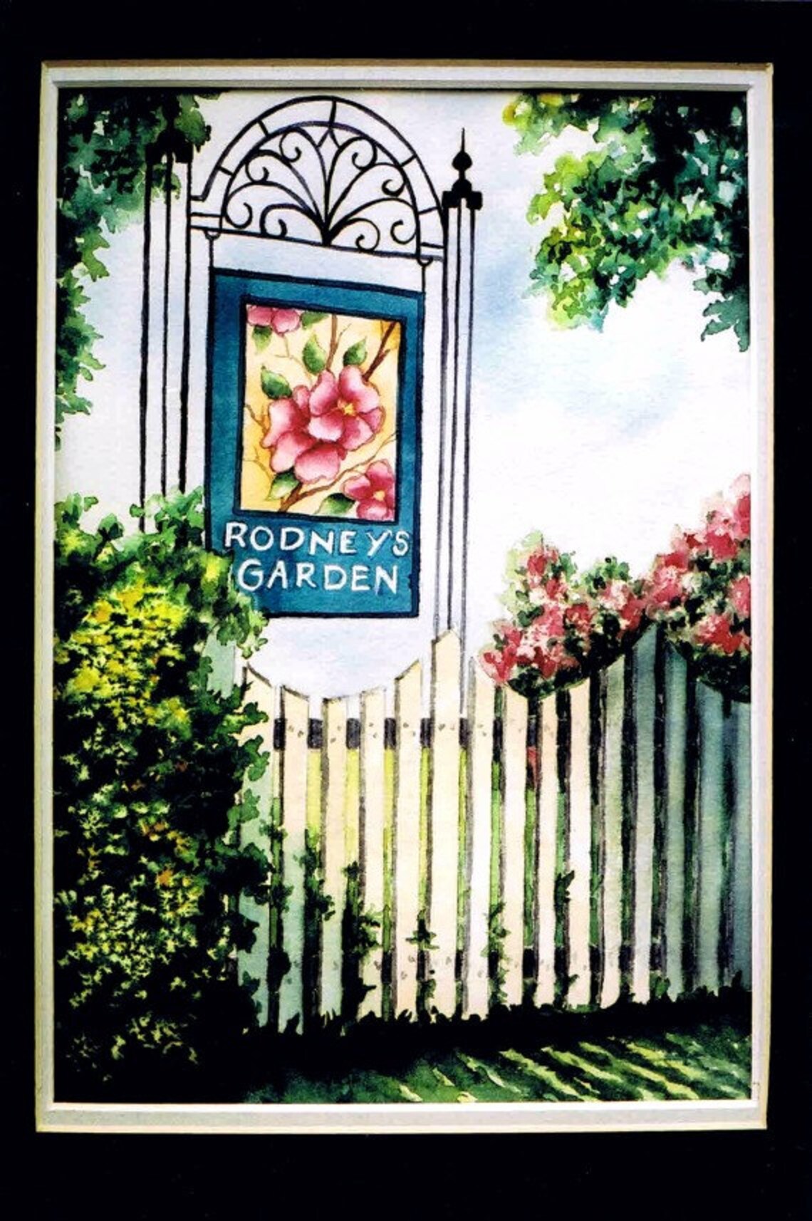 Rodney Anns Rodney's Garden Watercolor Design Pattern Packet - Etsy