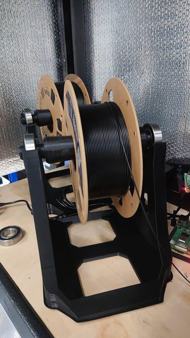 3D Printer Spool Holder STL – Fits 2kg & 1kg Filament | Tool-free ...