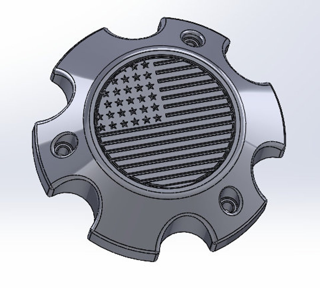 Tire Center Cap 3D Print Stl File - Etsy