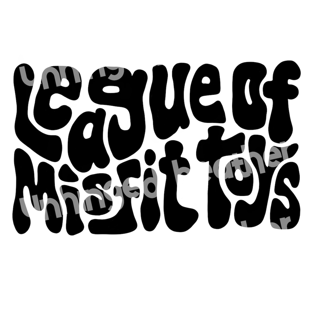 League of Misfit Toys Word Art - Cricut File, SVG and PNG, Digital File ...