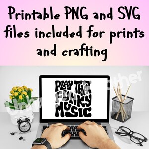 Play That Funky Music Word Art - Cricut/cnc/silhouette Cut File, SVG ...