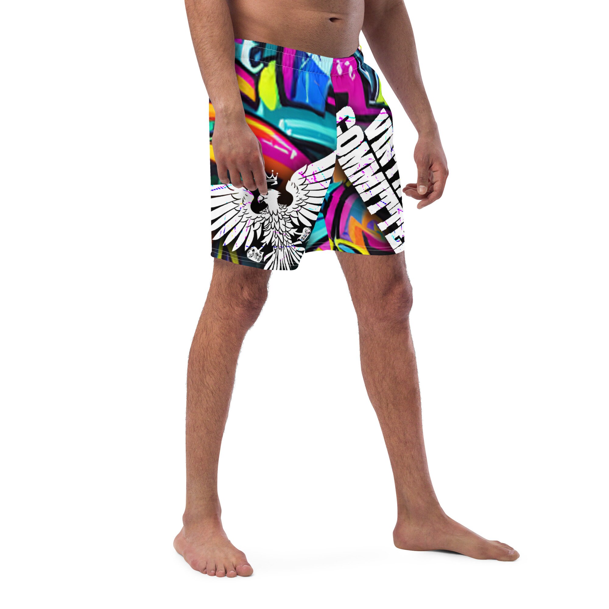 VC Graffiti Swim Trunks - Etsy