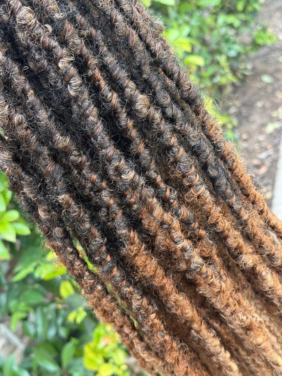 Goddess Distressed Locs in Color: Cookie Dough - Etsy