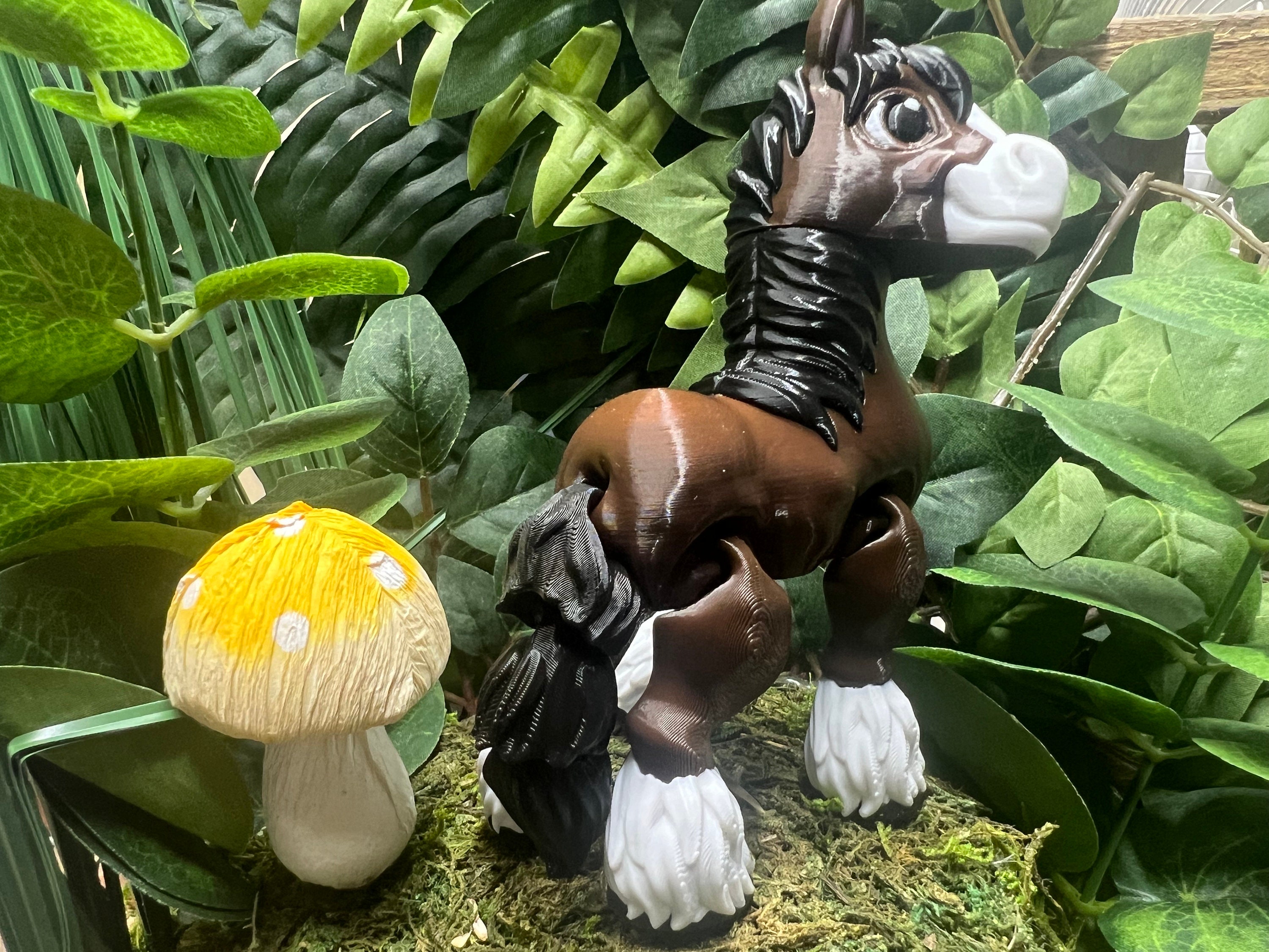 3D Printed Clydesdale Horse by Toonz Factory - Etsy