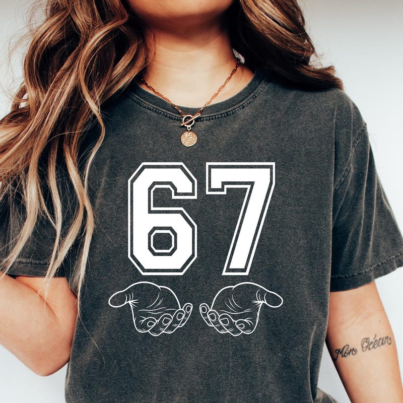 67 Meme T Shirt - Etsy