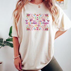 National Hispanic Heritage Shirt,hispanic Tshirt,mexican Shirt Women ...