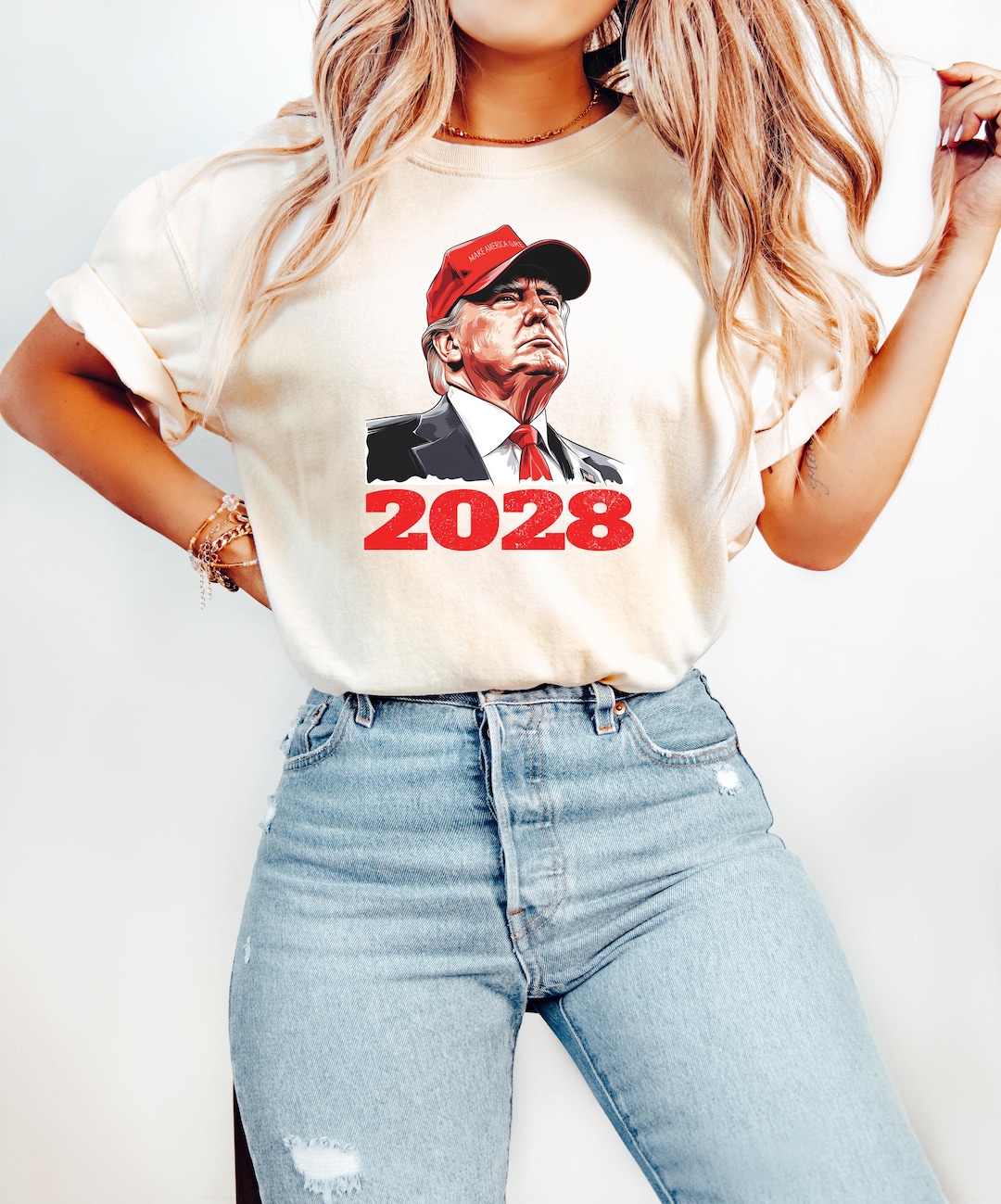 Trump 2028 T-shirt, Patriotic USA Election Shirt, Trump 2028 Shirt ...