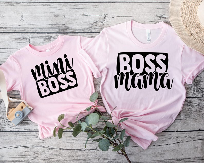 Boss Mama Mini Boss Shirt, Mom Shirt, Mama Mini Shirt, Boss Mini Shirt ...