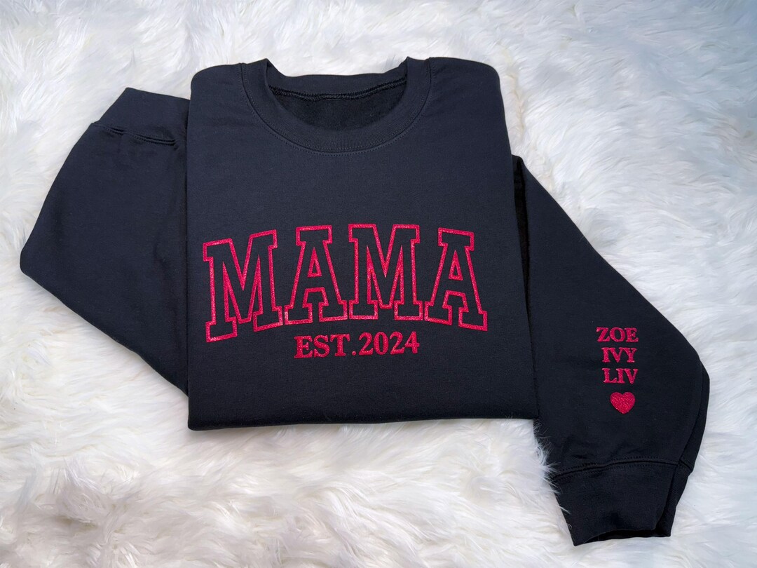 Mama Puff Sweatshirt, Mother's Day Puff Shirt, Custom Puff Hoodie, Gift ...