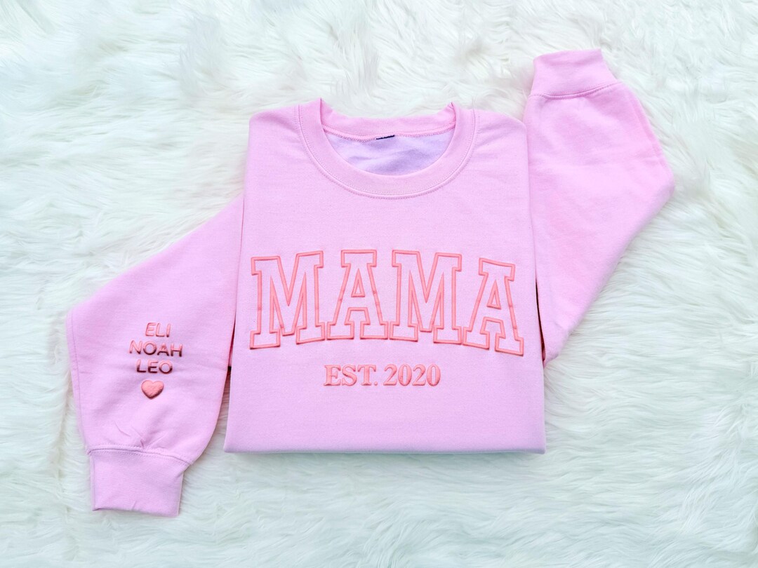 Mama Puff Sweatshirt, Mother's Day Puff Shirt, Custom Puff Hoodie, Gift ...