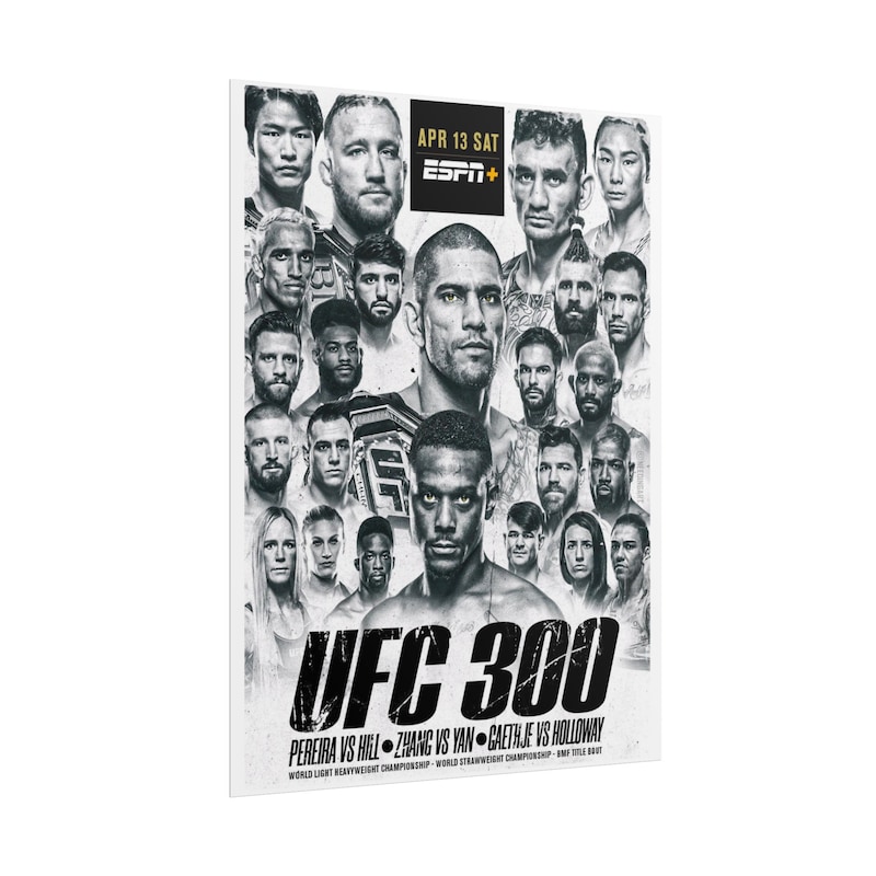 Ufc Wall Posters - Etsy