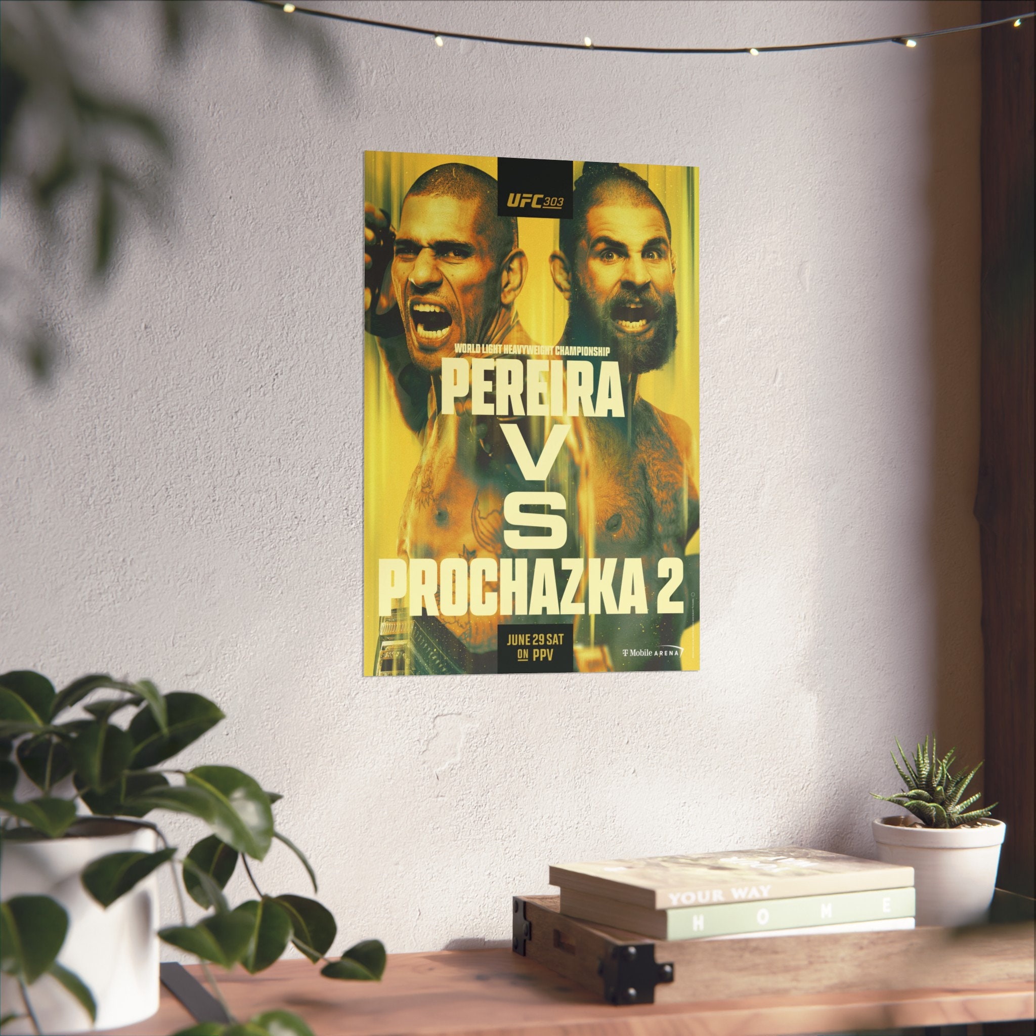 UFC 303 Alex Pereira Vs Jiri Prochazka Official Poster MMA Boxing Wall ...