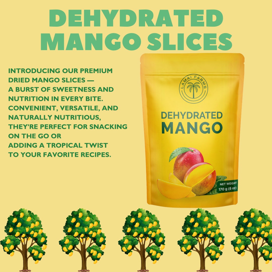 Dried Mango Slices, Soft, Juicy and Delicious - Etsy