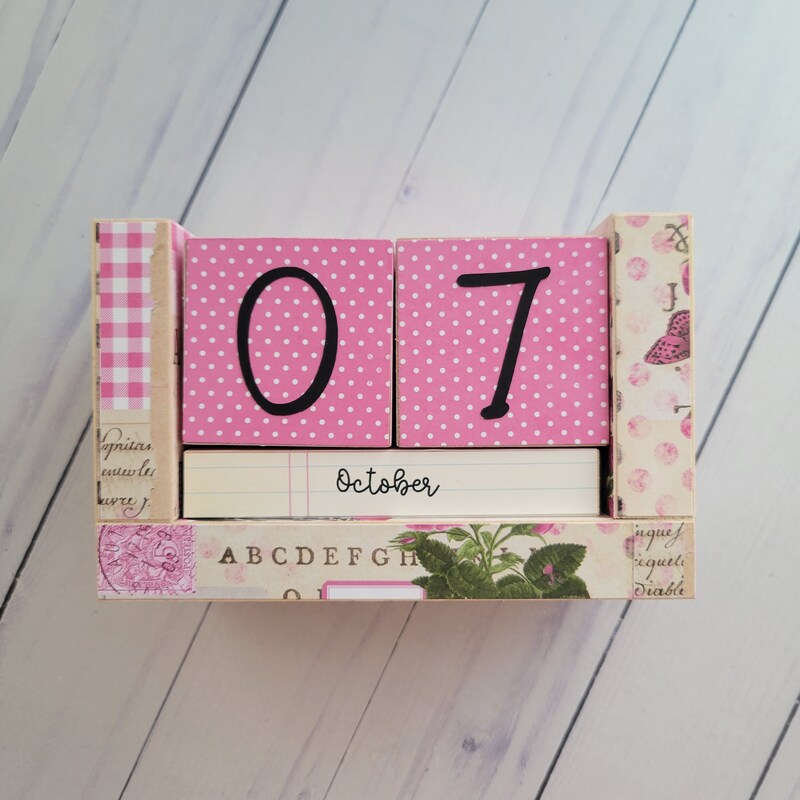 Block Calendar - Etsy