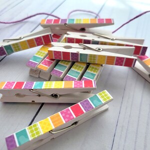 Photo Clothesline, Baby Shower Gift Games, Banner Bunting, Multi ...